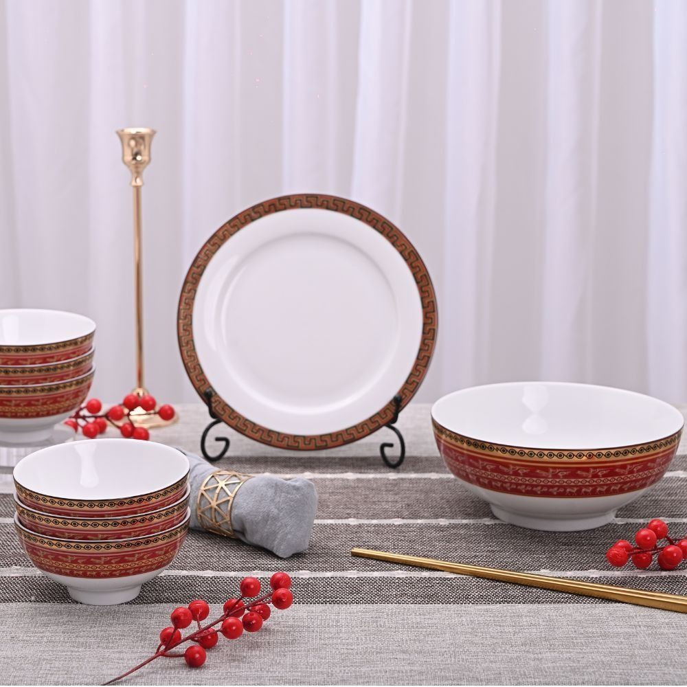 Buy Lac Hong 8-piece Dinnerware Set from Long Phuong Group Joint Stock ...