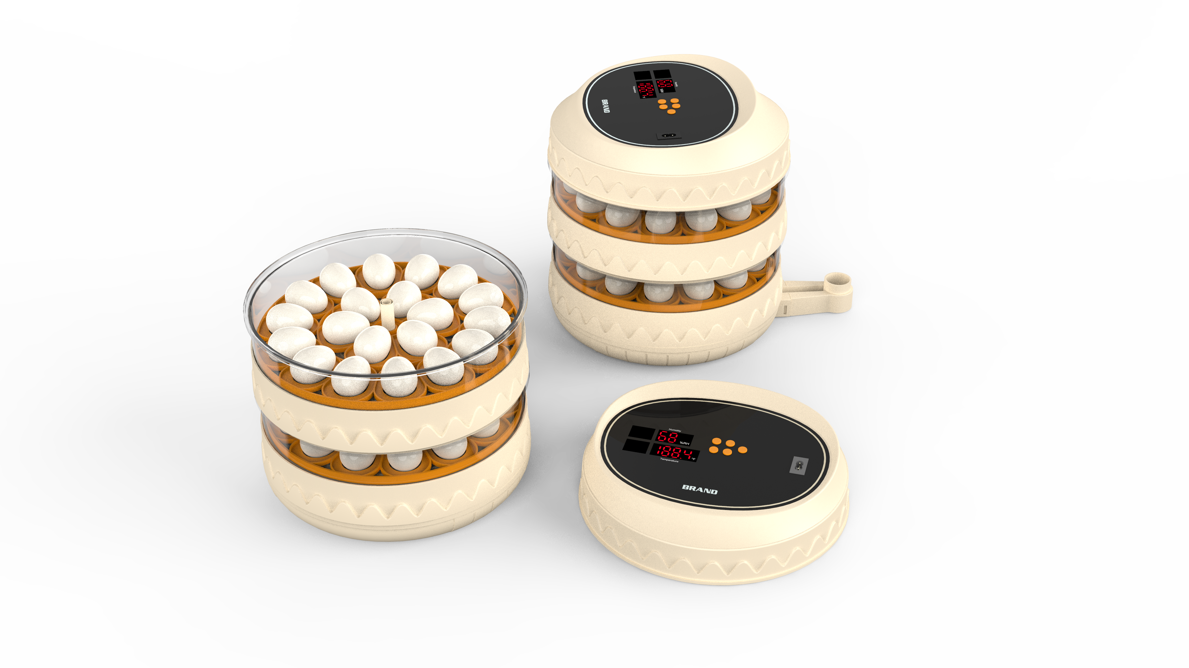 Buy Multi-layer Type Round Shape Automatic Egg Incubator from DuroPower ...