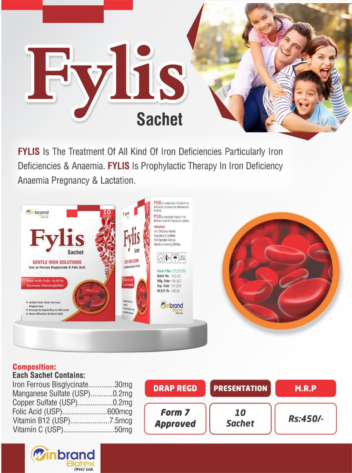 Buy Iron Tablet And Syrup from Winbrand biotex Pvt Ltd, Pakistan ...