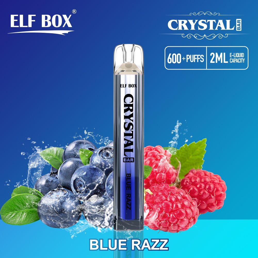 Buy Crystal Bar Vape 600 Puffs Disposable Vaper Wholesale Oem Odm E ...