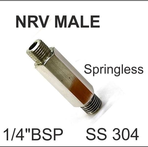 Buy Njm Springless Non-return Valve Ss 304 1/4" Bsp from Njtt legion ...