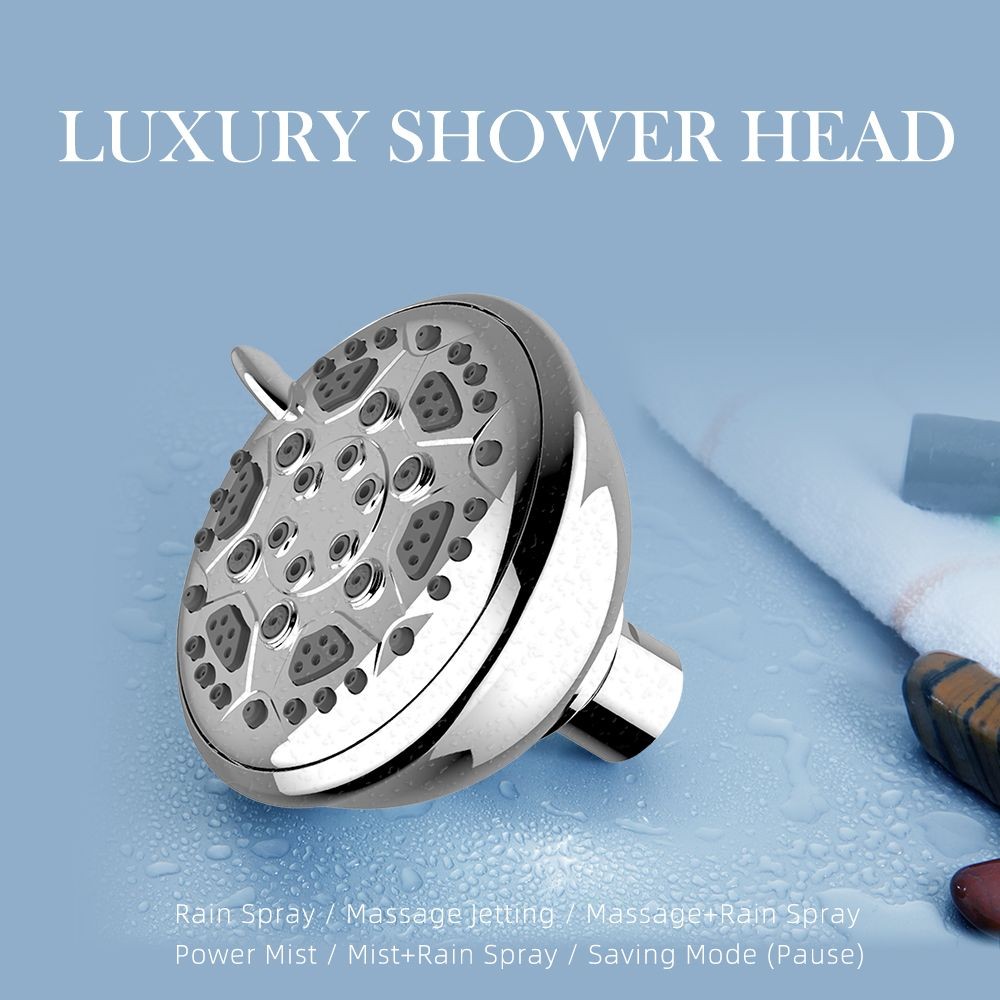 Buy Professional High Pressure Water Save Mist Top Bath Shower Head ...