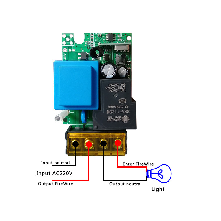 Buy 3000m Long Distance 220v Relay Wireless Rf Remote Control Switch ...