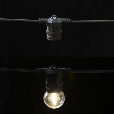 Buy 10 Big Lights Connectable Commercial Grade Waterproof Outdoor ...
