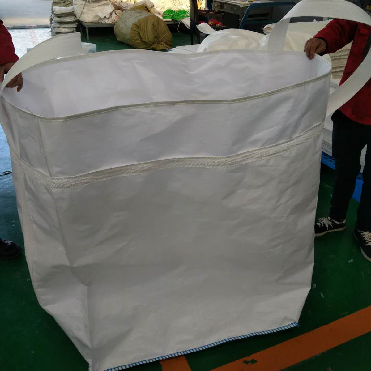 Buy 1000kg Jumbo Bag 1200kg Big Bag Customized Garden Skip Dumpster ...