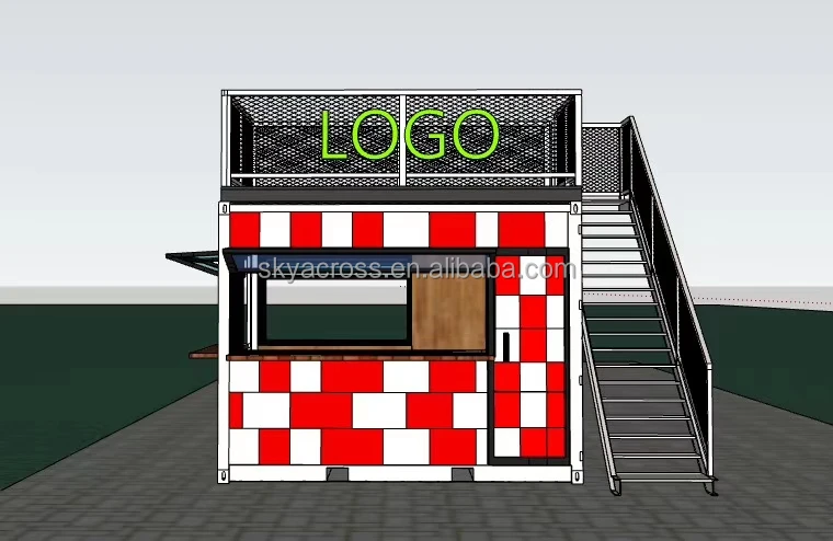 Buy 10ft Mini Pop-up Shop Container Coffee Shop/bar/fast-food ...