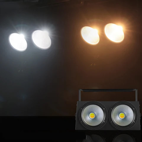 Buy 200w Cob Led Par Light Stage Blinder 2*100w Blinder Audience 2 Eye Cob Led Blind Light from ...