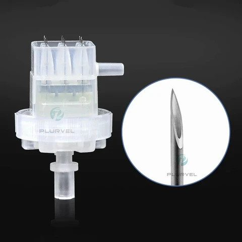 Buy 2023 Ce Multi Injector Needles Mesotherapy 9pin Screw Needle from ...