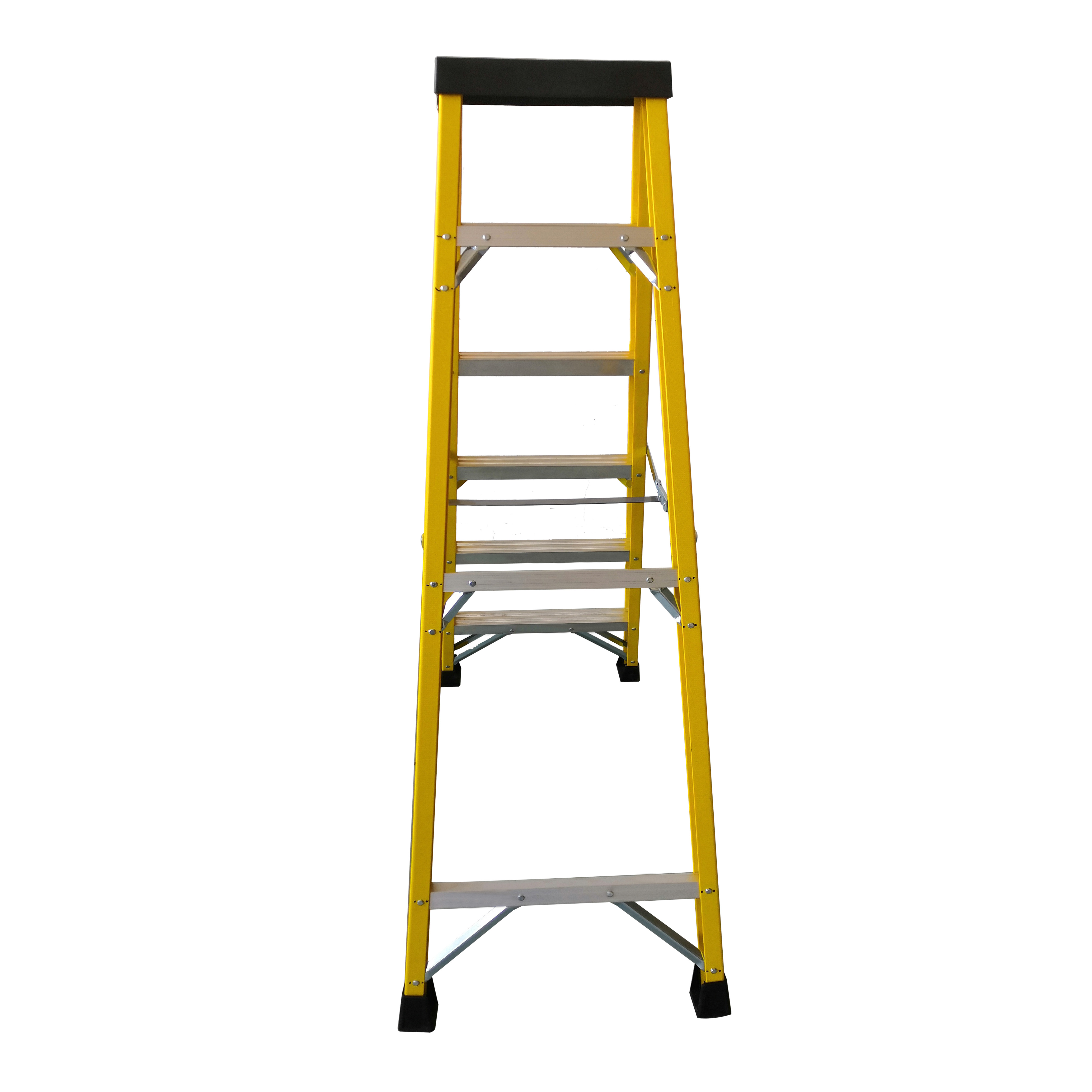 Buy 5+1 5 Steps 6 Steps Aluminum Fiberglass Step Ladders Fiberglass ...