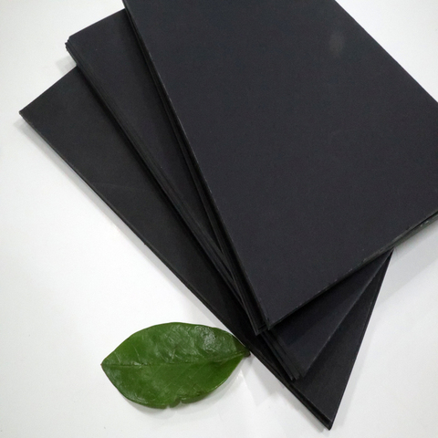 Buy A4 Black Paper High Stiffness Black Paper Raw Black Parchment Core ...