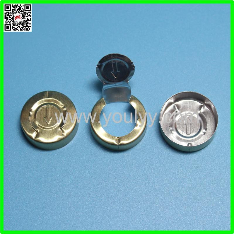 Buy Aluminum Cap For Injection Glass Vial Gmp Certified from Jinan ...