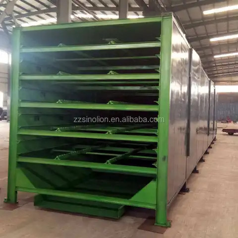 Buy Carbon Steel Charcoal Briquette Chain Plate Dryer Mesh Belt Dryer ...