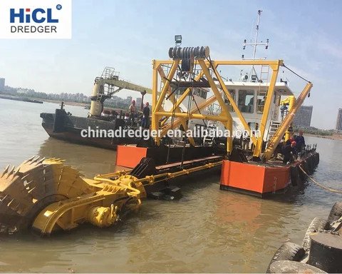 Buy China Dredger Shipyard Hicl Hwb450 18inch 3000m3/h Wheel Bucket Dredger/widely Used Dredger ...
