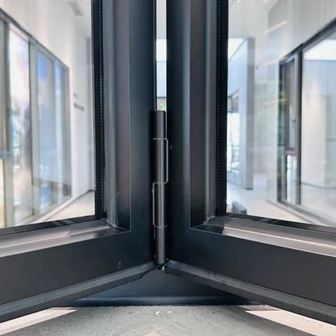 Buy Commercial System Glass Horizontal Aluminium Bi-folding Window ...