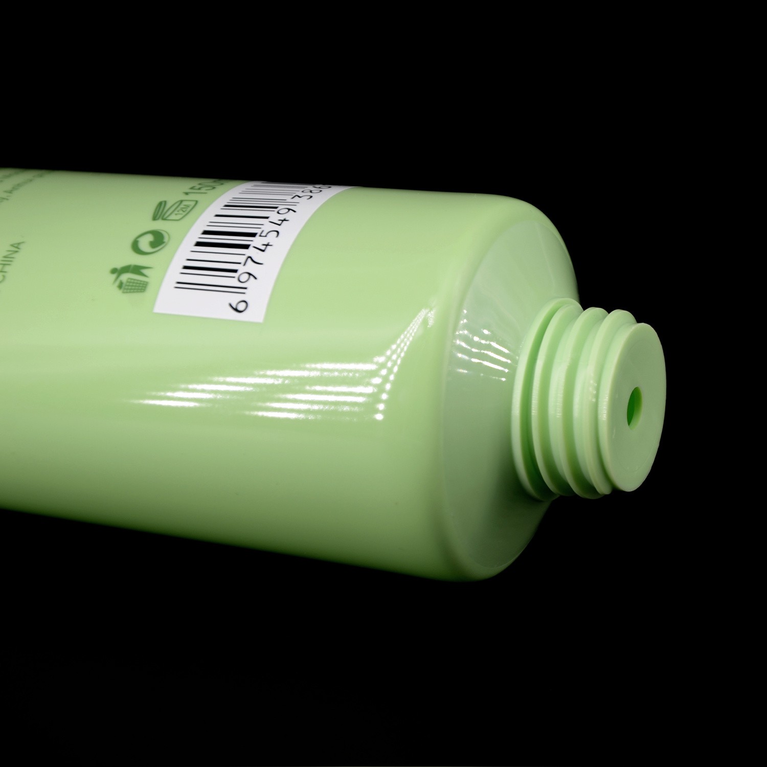 Buy Custom Matte Black Manual Squeezer Cosmetic Toothpaste Tube Hand ...