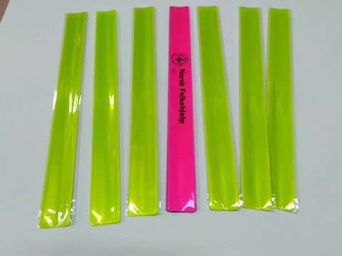 Buy Custom Personalized High Visible Colorful Snap Wrap On Reflex Arm ...