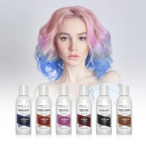 Buy Custom Red Black Hair Color Dye Shampoo from Shihuanuo (guangdong ...