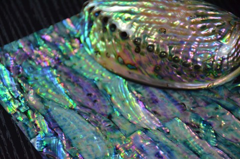 Buy Db002 Mother Of Pearl Shell Veneer Paua Abalone Paper Laminate ...