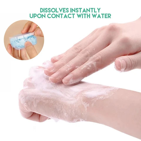 Buy Disposable Portable Travel Hand Washing Paper Soap Sheet Mini Wash ...