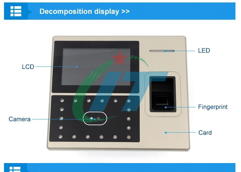 Buy Dj-uface800+id Dj-iface990+id Fingerprint & Rfid & Face Recognition ...