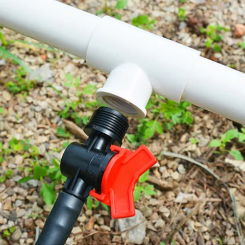 Buy Drip Tape Irrigation Pipe Valve Fittings Plastic Bypass Valve Drip ...
