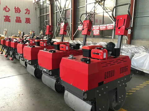 Buy Efficient Safety Mini Road Roller Machines Small Double Drum Roller ...