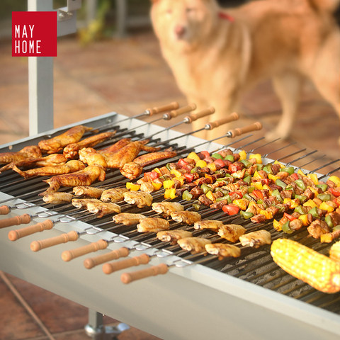 Buy Electric Spit Roaster Bbq Grills Stainless Steel Rotisserie Grill ...