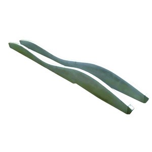 Buy Exterior Curtain Wall Arc-shaped Aluminum Baffle White Color ...