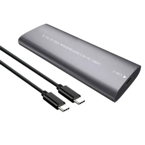 Buy External Hard Drive 1tb Storage Enclosure Nvme Portable Ssd ...