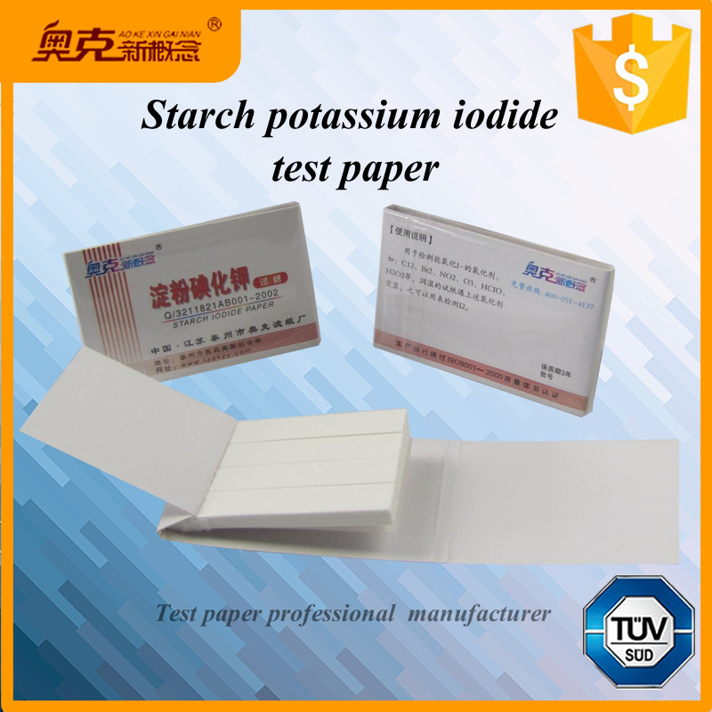 Buy Factory Production And Sales Starch Potassium Iodide Test Paper ...