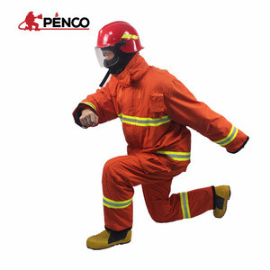 Buy Fireman Costume Fire Retardant Uniform Firefighting Equipment from ...
