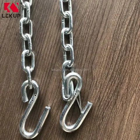 Buy Galvanized Steel /alloy Steel / Stainless Steel Chain With S Hooks ...