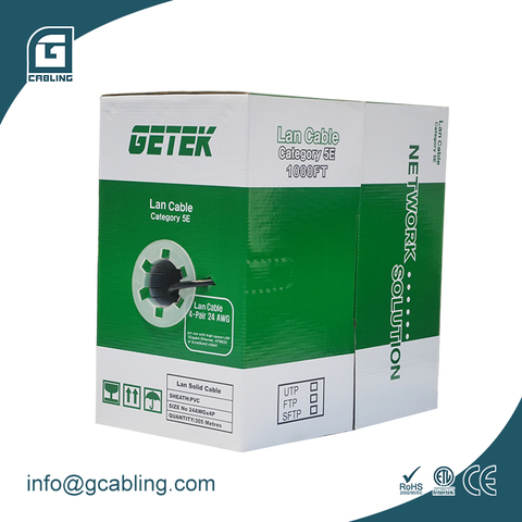 Buy Gcabling Lan Cable Cat5e Utp 4pair 305m Cat5e Cat6 Network Kabel ...