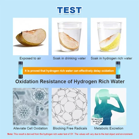Buy H2 High Concentration Hydrogen Rich Water Cup For Health ...