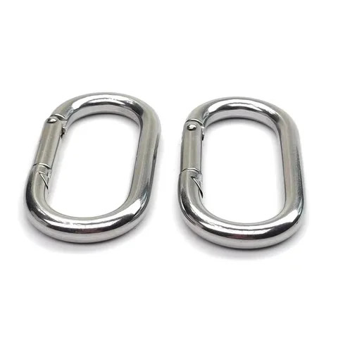 Buy Heavy Duty Stainless Steel Oval Snap Hook - 304/316 Quick Link ...