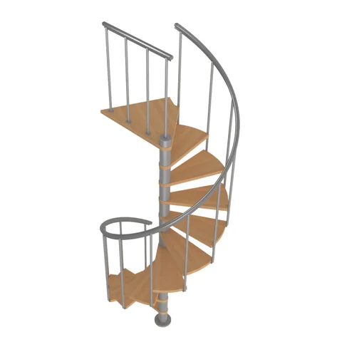 Buy High End Round Stairs Spiral Staircase Outdoor Spiral Stairs ...