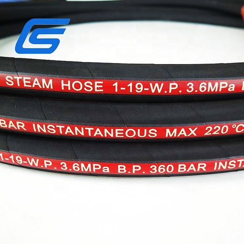 Buy High Temperature Steam Lines Hydraulic Rubber Hose Steam Hose from ...