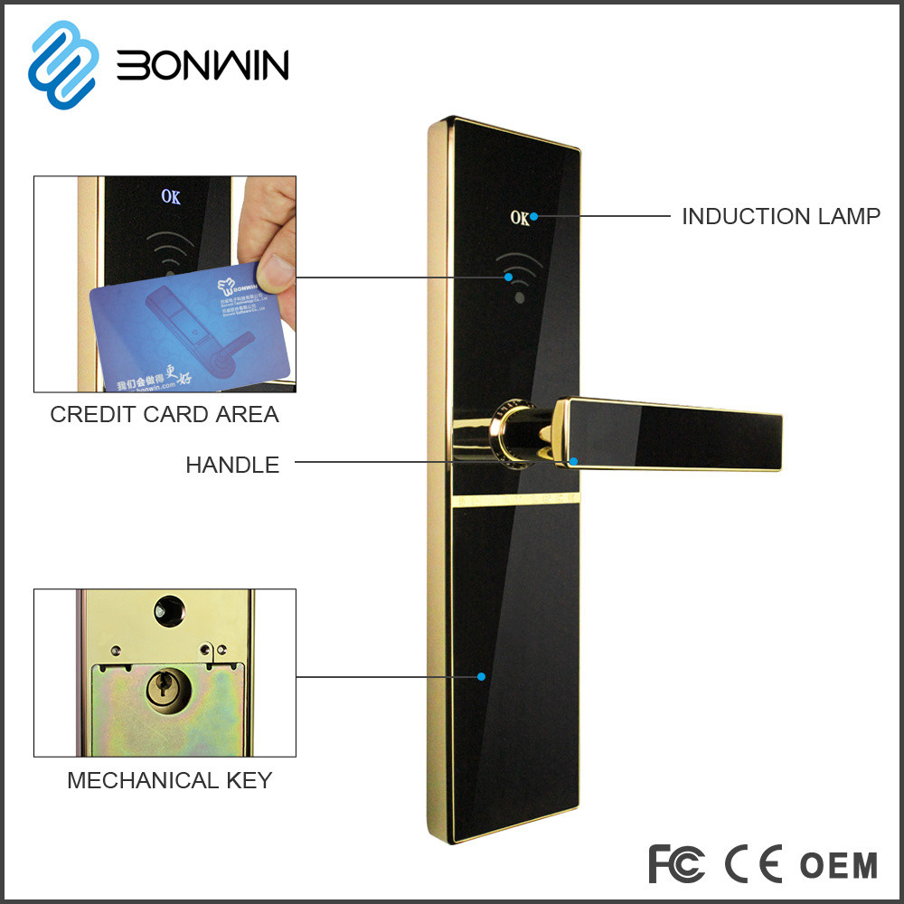Buy Hotel Card Key Lock System With Encoder And Rf Card from Bonwin ...