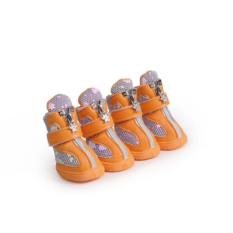 Buy Jml Colorful Dog Shoes Mesh Dog Boots Dog Shoes Cute All Seasons ...