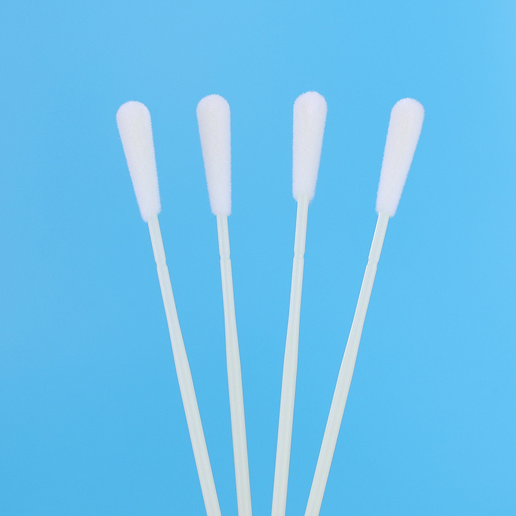 Buy Jr619 Disposable Swab Sterile Nasal Oral Flocked Swab from Anji ...