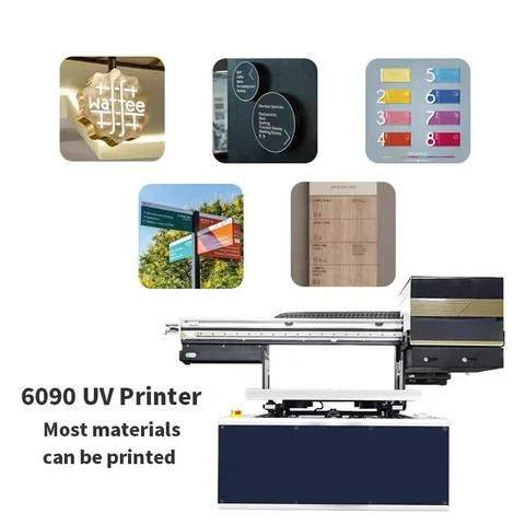 Buy Large Format Printer 6090 Uv Flatbed Printer Wood Metal Pvc Acrylic ...