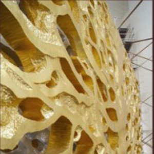 Buy Large Garden Golden Tree Sculpture. from Guangzhou Vision Sculpture ...