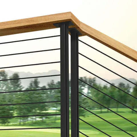 Buy Marine Grade Ss316 Black Oxide 1/8" Wire Rope Cable 1x19 & 7x7 ...