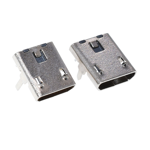 Buy Micro Usb Connector Female 2 Pin Dip Micro Usb Socket Micro B Usb 2 ...