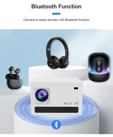 Buy Mini Mobile Projector Home Use Palm Size Remote Projector Android ...
