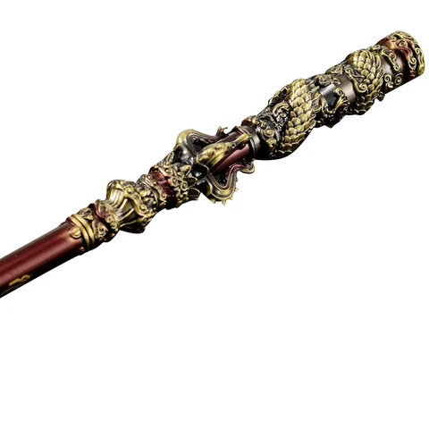 Buy Monkey King Staff Black Myth Wukong Game Model Art Craft Ruyi ...