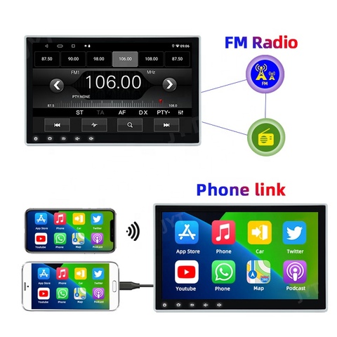 Buy Multimedia System Head Unit 10 Inch Stereo Car Dvd Gps Navigation ...