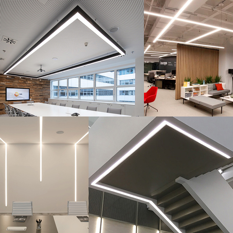 Buy Office Pendant Light Modern Led Up And Down Direct Indirect Led ...