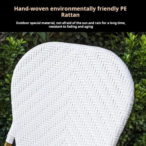 Buy Outdoor Rattan Tables And Chairs, Balcony Garden, Outdoor Small ...