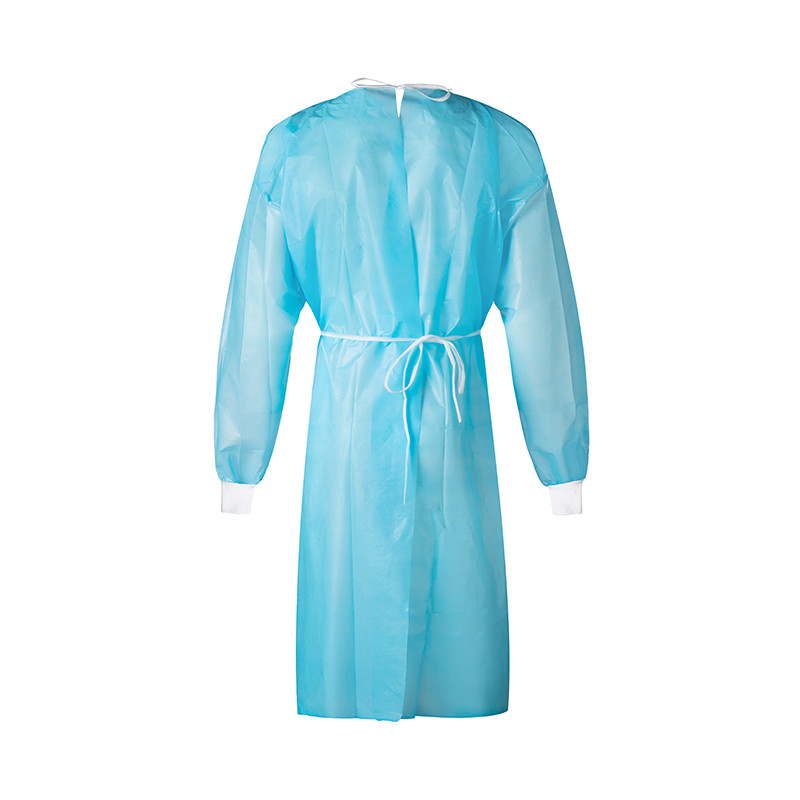 Buy Personal Protective Equipment Isolation Gowns Blue Protection Apron ...